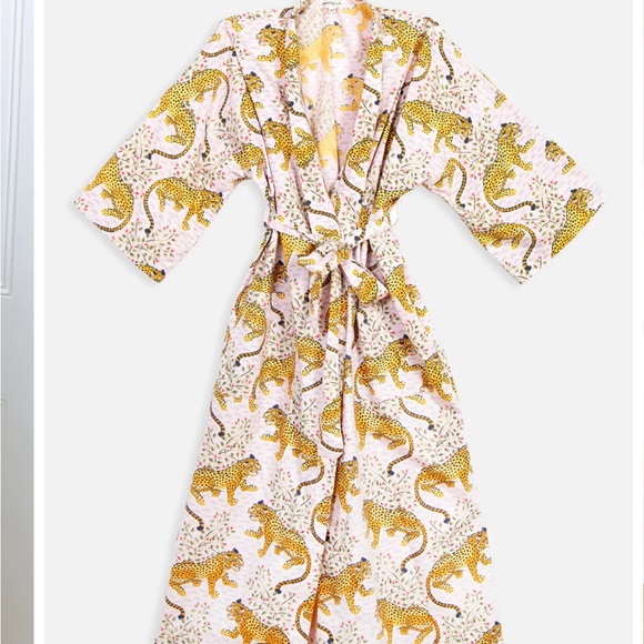 Printfresh | Intimates & Sleepwear | Printfresh Bagheera Robe In Blush ...